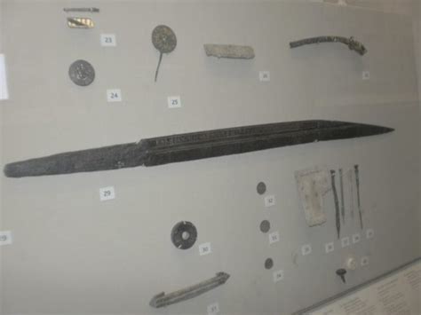 Discovered In 1857 The Seax Of Beagnoth A 10th Century Anglo Saxon