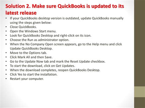 Ppt The Easy Guide To Fix Quickbooks Running Slow Issue Powerpoint