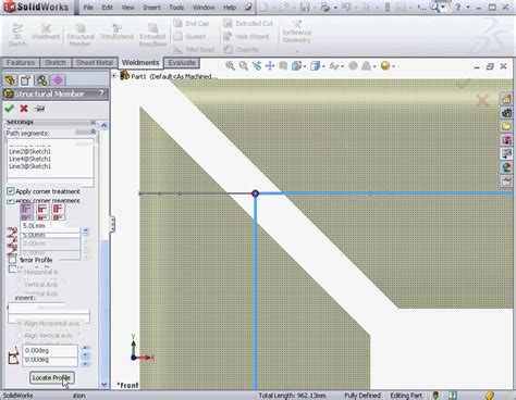 SolidWorks Tutorials Introduction To Weldments Structural Member SolidWorks 2013 YouTube