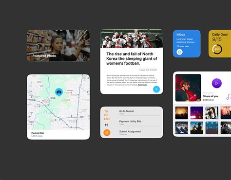 Special Ui Android Widgets Behance