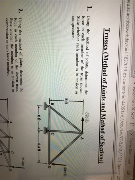 Solved O X Assignment 07 S201 D X Course Document