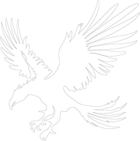Archaeopteryx Outline Silhouette 38486572 Vector Art At Vecteezy