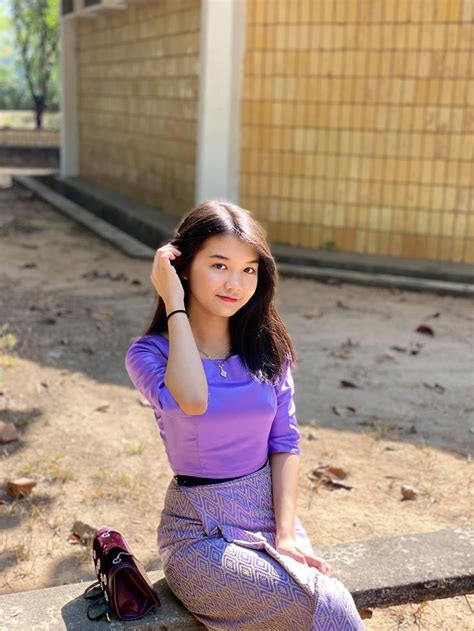 Pin On สาวมอญ พม่า