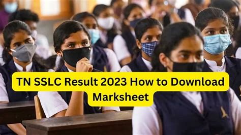 Tn 10th Board Result 2023 How To Download Tamil Nadu Sslc Marksheet