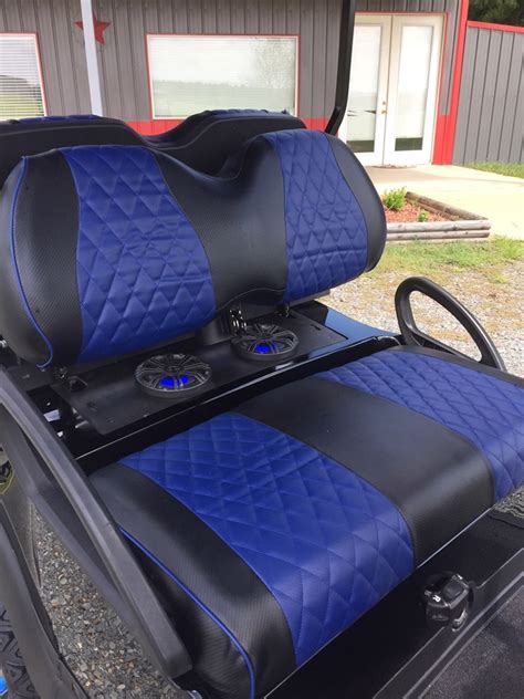 Club Car Precedent Seat Covers Black Velcromag