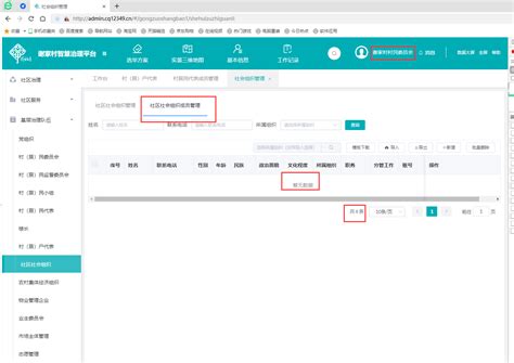 Bug 8881 【基层治理队伍 社区社会组织】正式环境。社区社会组织成员。列表分页统计显示了6条数据。但是列表无数据 重庆市智慧社区