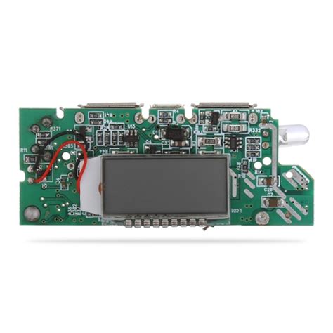 듀얼 Usb 모바일 전원 은행 Diy 배터리 충전기 Pcb 보드 부스트 스텝 업 모듈