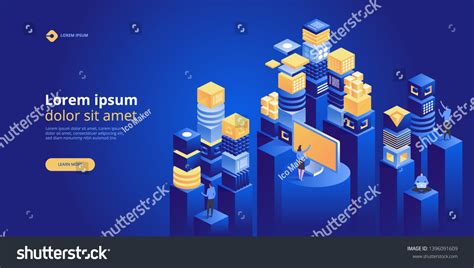 Big Data Flow Processing Concept Cloud Stock Vector Royalty Free 1396091609 Shutterstock