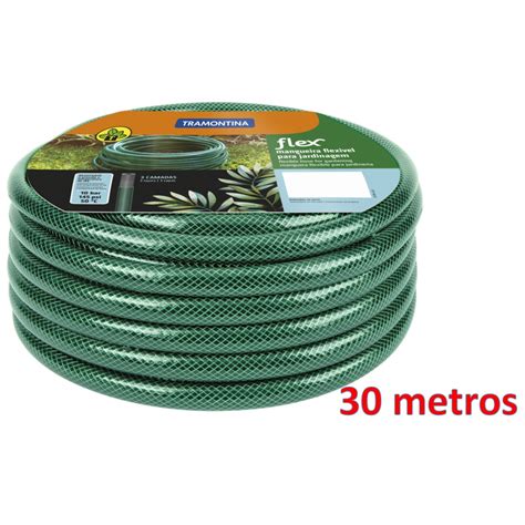 Mangueira Flex Tramontina Verde Em Pvc Camadas M Shopee Brasil