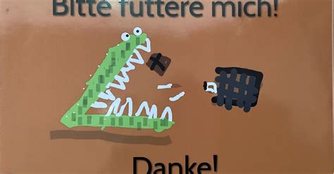„bitte Füttere Mich“ Lustige Aufkleber Für Die Mülleimer Machdeinradio