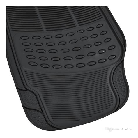 Tapetes Para Auto Universales Caucho Negros Piezas Mercadolibre