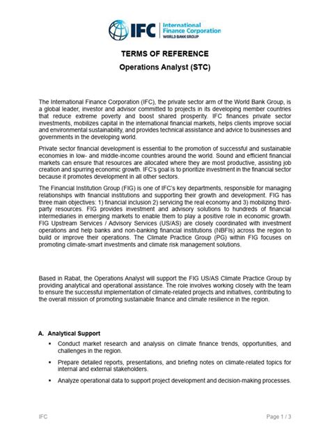 Fig Operations Analyst 1750744668 Pdf International Finance