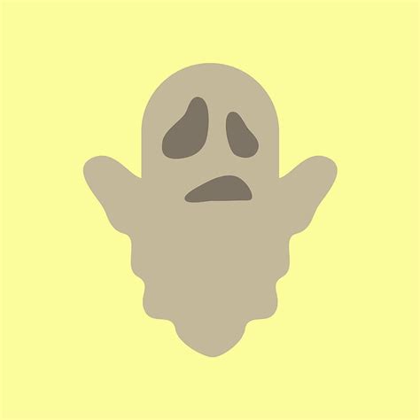 플랫 아이콘 세련 된 배경 할로윈 유령 벡터 Ai Eps Uidownload