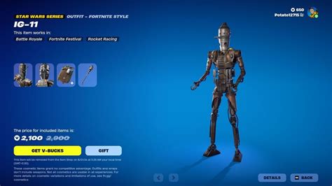 How To Get The Ig 11 Skin In Fortnite