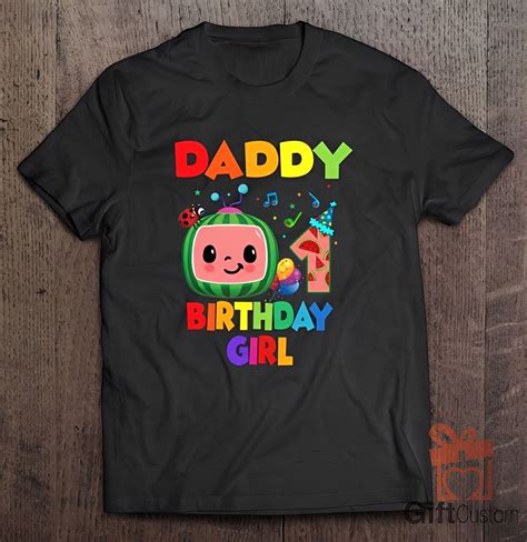 Cocomelon Birthday Cocomelon Party Family Matching Shirt Daddy - Giftcustom