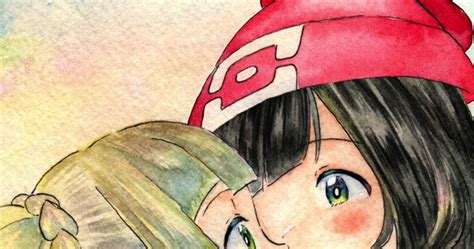 ミヅキトレーナー ミヅキとリーリエ わだちざかなskebのイラスト Pixiv