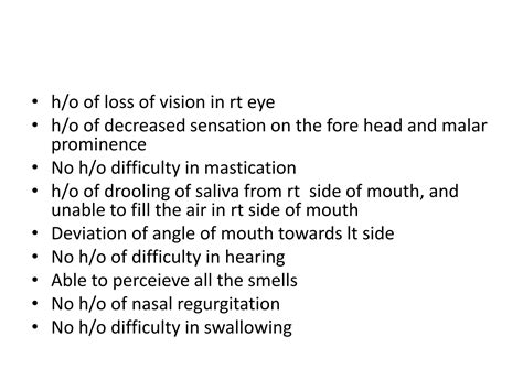 Multiple Cranial Nerve Palsies Ppt