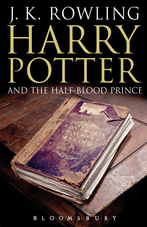 ‘half Blood Prince Book 6 — Harry Potter Fan Zone