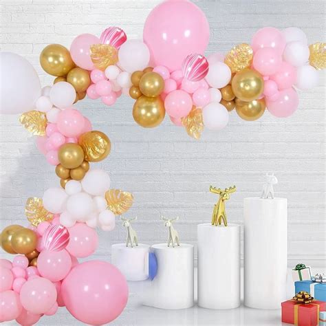 Pink Blue Balloon Arch Kit Garland 85pcs Gender Reveal