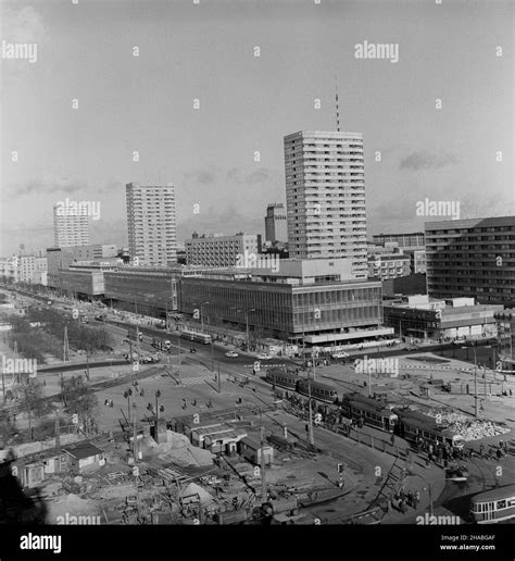 Warszawa Przebudowa skrzyowania ulicy Marsza³kowskiej z Alejami Jerozolimskimi