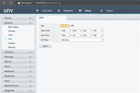 Setting The Date And Time On Your Uniview Nvr Xlr Security