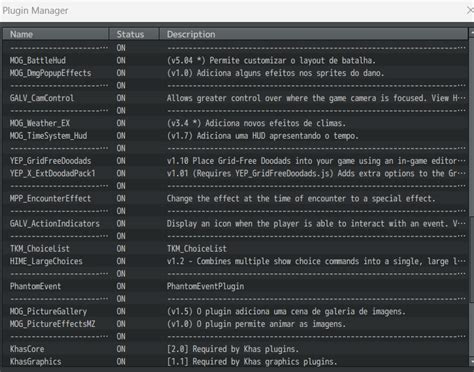 MV Plugin Help Yanfly Mog Battle Plugin Help RPG Maker Forums