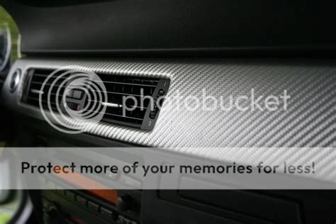 Carbon Fiber Fabric Interior Wrap Glossy Titanium Silver Pyspeed