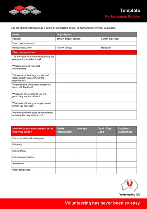 13 Performance Review Form Examples