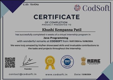 Khushi Patil On Linkedin Thrilled To Announce That Ive Successfully