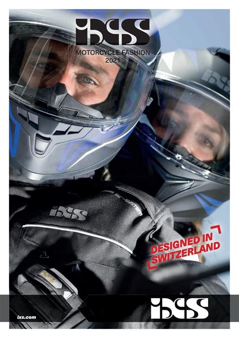 iXS Motorcycle Fashion 2021 Katalog (Version deutsch, €) by hostettler ...