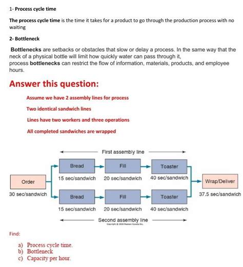 SOLVED Process Cycle Time The Process Cycle Time Is The Time SolutionInn