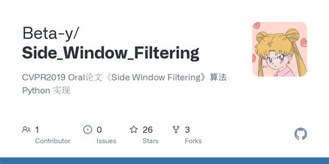 Github Beta Y Side Window Filtering Cvpr Oral Side Window