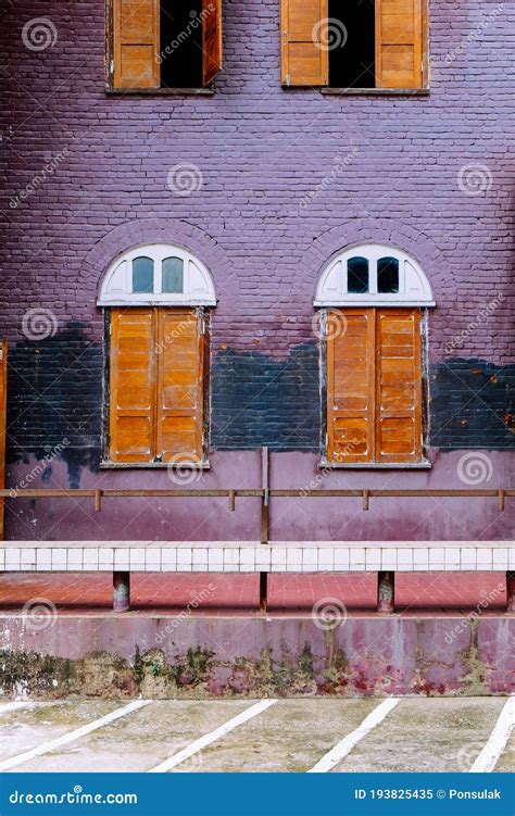 Classical Brick British Style Building Architecture Stock Image Image