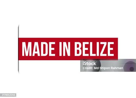 벨리즈에서 만든 빨간 배너 디자인 벡터 일러스트 레이 션 고급에 대한 스톡 벡터 아트 및 기타 이미지 고급 광고 기 Istock