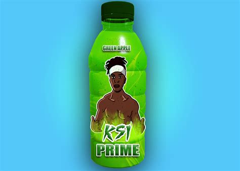 Created A Fan Made Ksi Prime Bottle I Am New To All This Designing