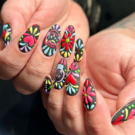 30 Mexican Nails Ideas 2025 Vibrant Cute And Trendy Designs You Need
