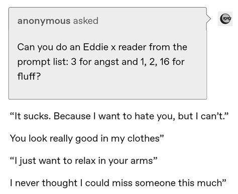 Eddie Munson Angst To Fluff On Tumblr