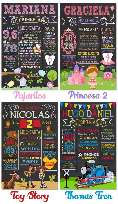 Pizarra Cumpleaños Pizarron Vintage Cartel Chalkboard Invita 285 00