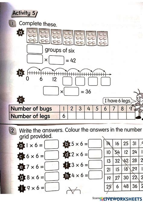 Timetable 6 Free Interactive Worksheets 1087443