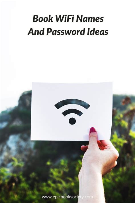 50 Book Wifi Names And Book Password Ideas Epic Book Society