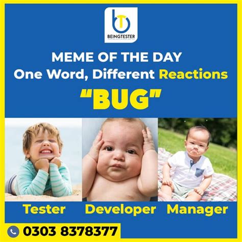 Being Tester On Linkedin Bug Beingtester Software Mememarketing Memes Linkedin