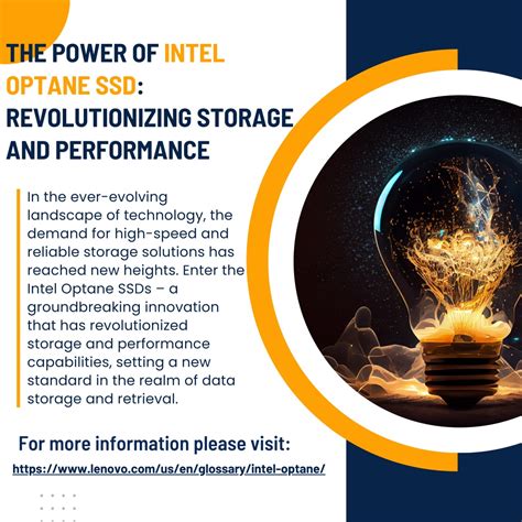 PPT The Power Of Intel Optane SSD Revolutionizing Storage And Performance PowerPoint