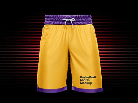 Free Basketball Jersey Shorts Mockup PSD Set Good Mockups