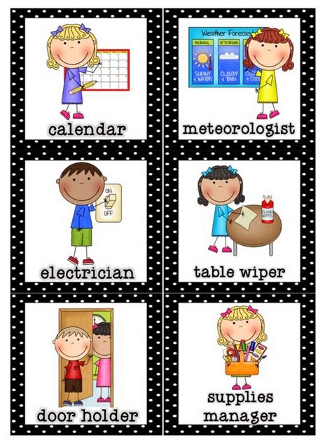 Classroom Helpers Set Free Mrs Lirettes Learning Detectives