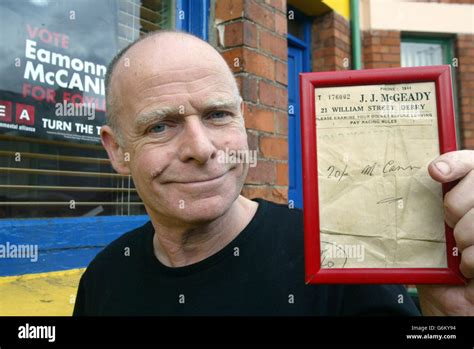 Journalist Eamon Mccann From Londonderry Who Is Standing In Next Weeks Northern Ireland