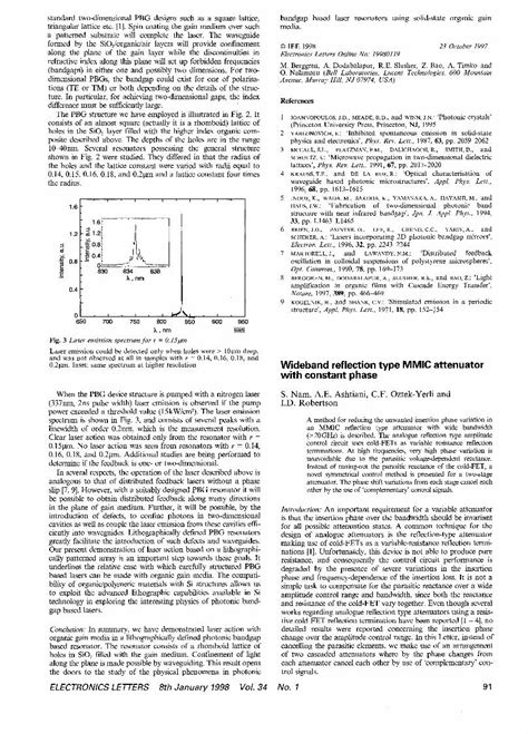 Pdf Wideband Reflection Type Mmic Attenuator With Constant Phase