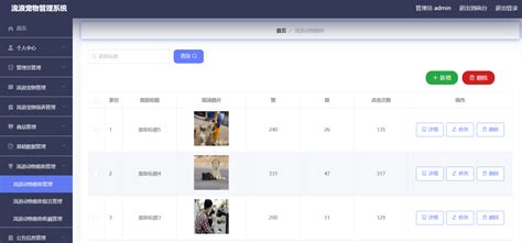 基于javaspringbootvue前后端分离流浪宠物管理系统设计和实现基于vue的社区流浪猫狗登记系统设计与实现 Csdn博客
