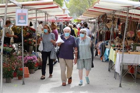 Coronavirus Le Nombre Moyen De Contaminations Au Coronavirus Par Jour