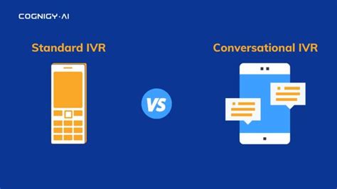 Whats The Difference Between Standard Conversational IVR Cognigy