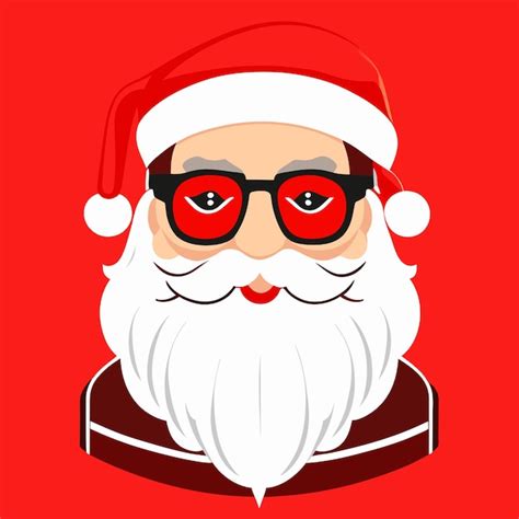 Papai Noel Fantasiado Vetor Premium